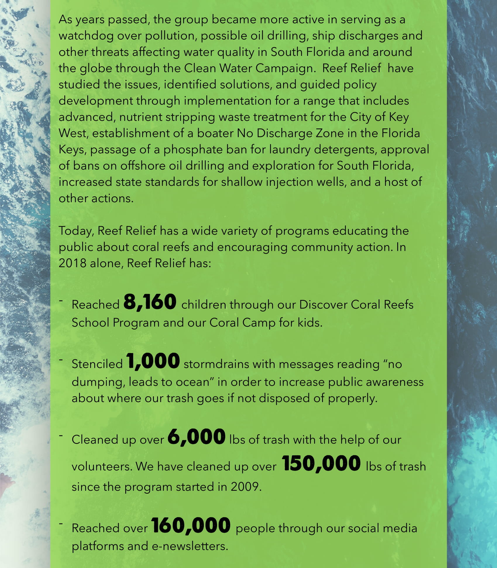 Our History - Reef Relief